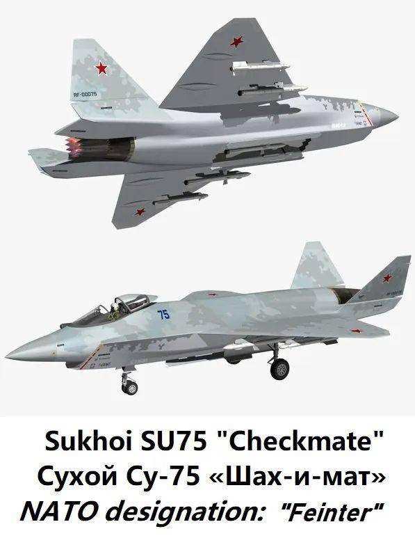 Nga thiết kế lại chiến đấu cơ Su-75 "Checkmate": hình dáng thay đổi, tính năng có mạnh hơn?